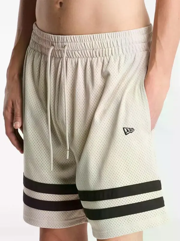 New Era New York Yankees Striped Mesh Shorts