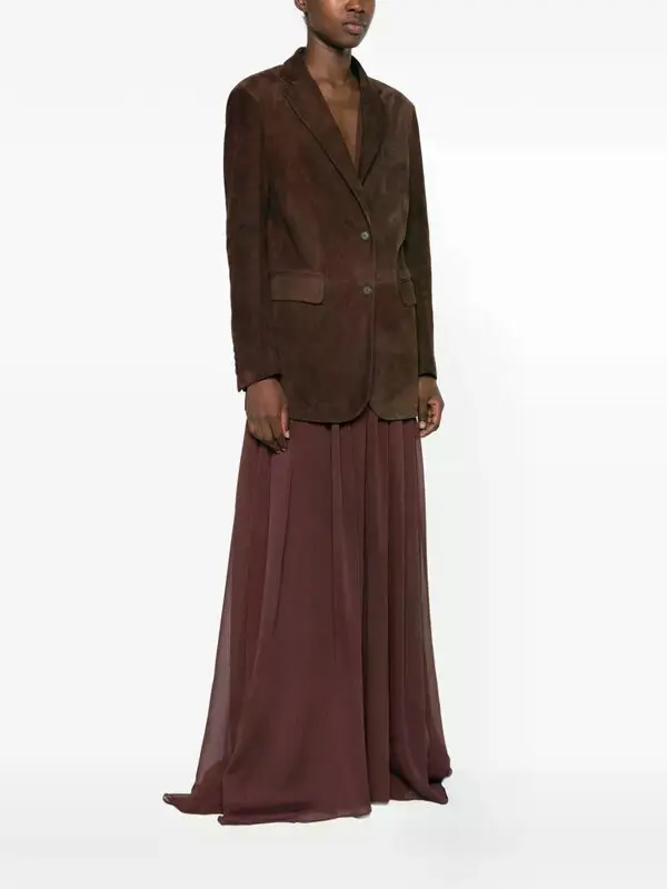 Tagliatore Cilian Suede Notched-lapels Jacket