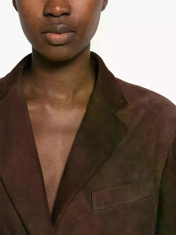 Tagliatore Cilian Suede Notched-lapels Jacket