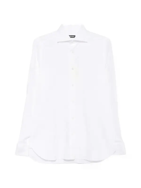 Zegna Long-sleeve Spread-collar Shirt