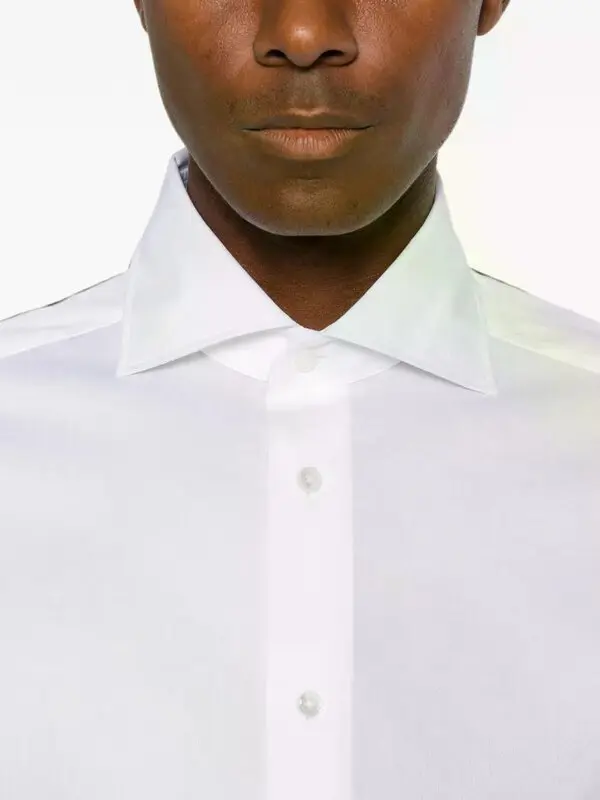 Zegna Long-sleeve Spread-collar Shirt