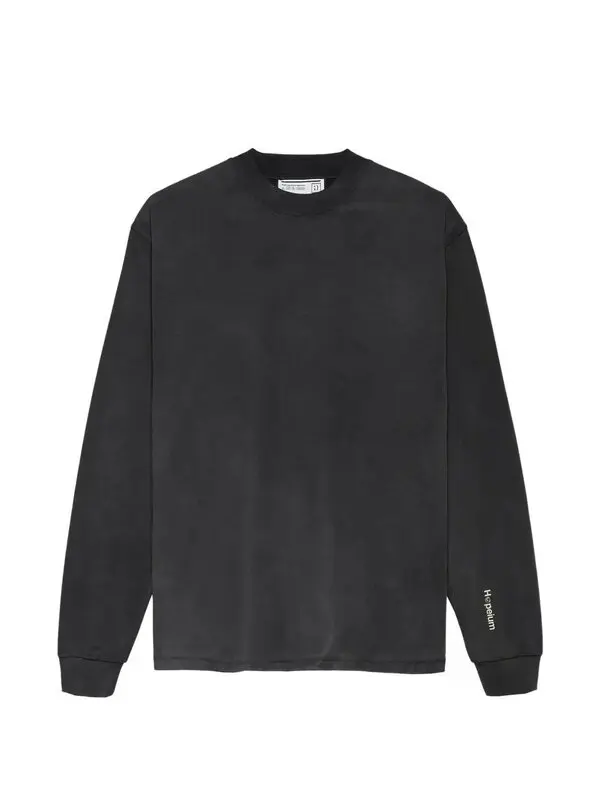 HOPEIUM Divorce Slogan-print Long-sleeve T-shirt