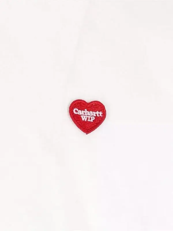 Carhartt Work In Progress S/s Small Heart T-shirt - White