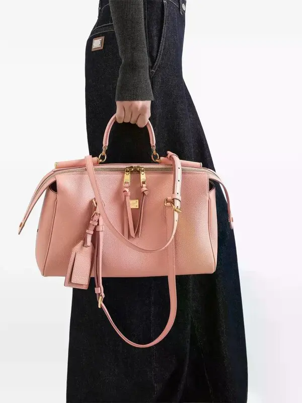 Dolce & Gabbana Medium Vittoria Handbag In Calfskin