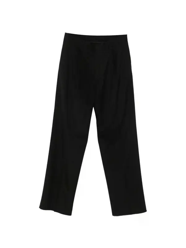 LARDINI Pleated Wide-leg Trousers