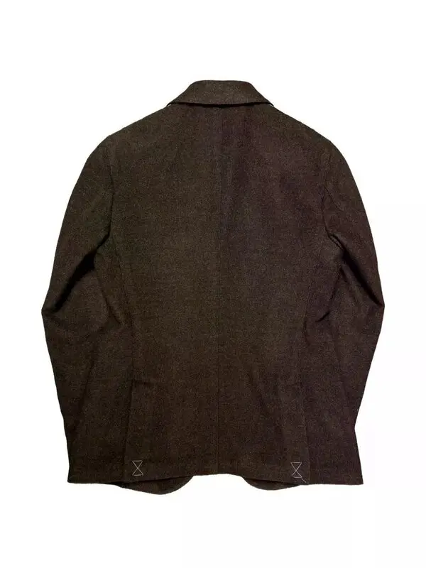 Eleventy Notched-lapel Single-breasted Blazer