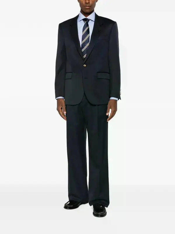 Zegna Spread-collar Long-sleeve Shirt