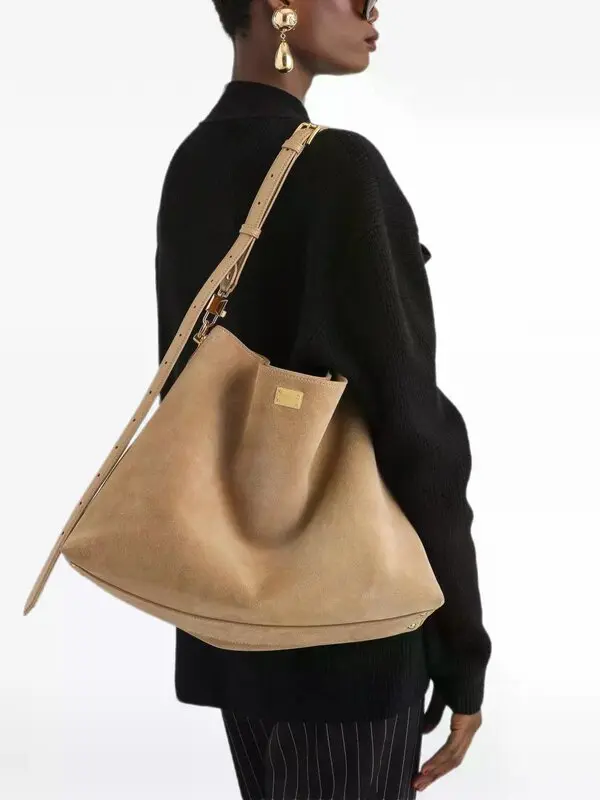 Dolce & Gabbana Suede Shoulder Bag