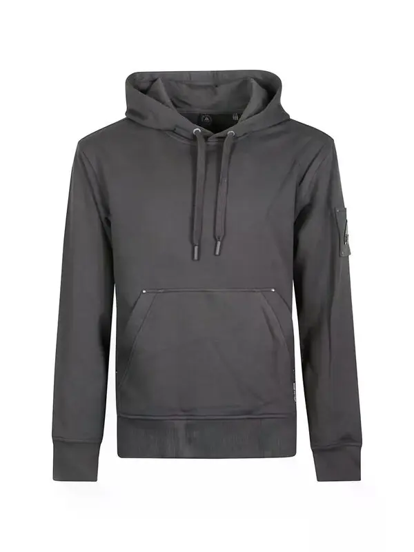 Moose Knuckles Logo-patch Drawstring Hoodie
