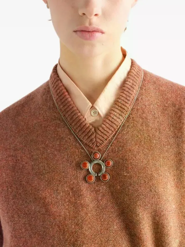 LEMAIRE Garment Ornament And Necklace In Brass