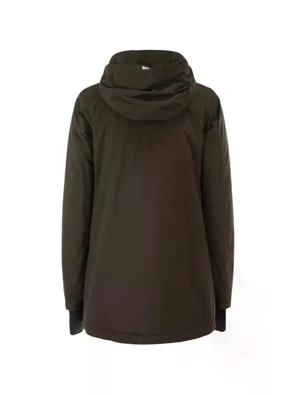 Herno A-shape 2layers Hooded Jacket