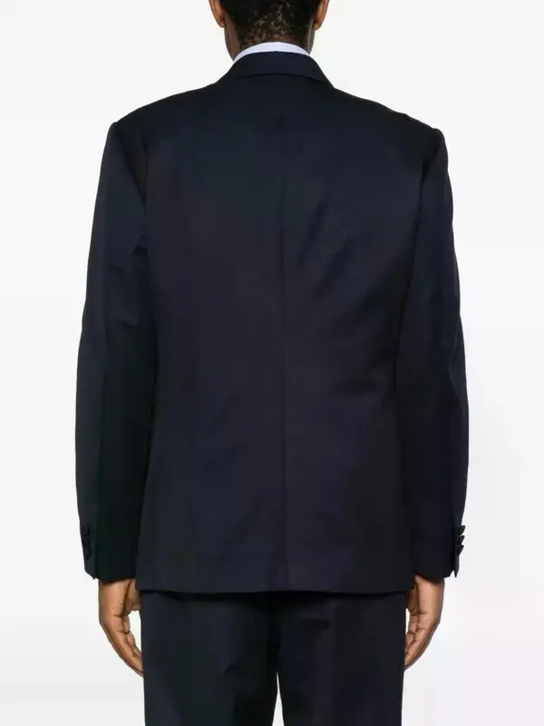 LARDINI Double-breasted Peak-lapel Jacket