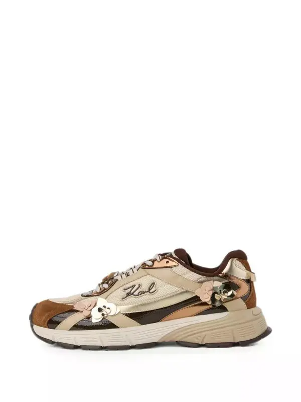 Karl Lagerfeld Orion Floral-trim Sneakers