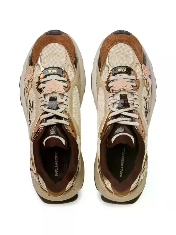 Karl Lagerfeld Orion Floral-trim Sneakers