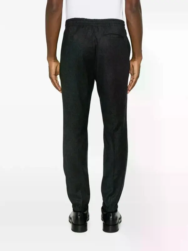 Zegna Elasticated-waistband Tapered Trousers