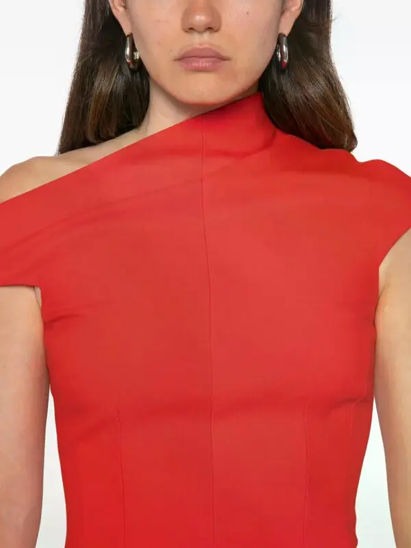 Solace London Arion Maxi Dress - Orange