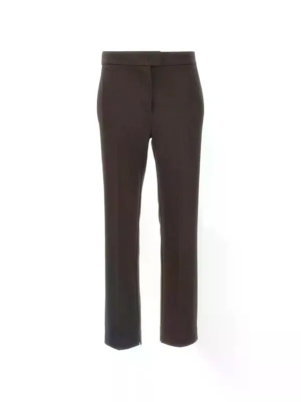 KAOS Straight-leg Slit-hem Trousers