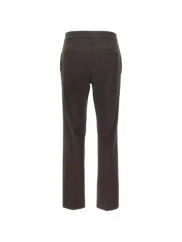 KAOS Straight-leg Slit-hem Trousers