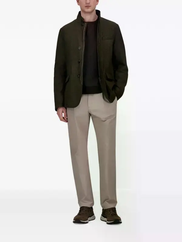 Herno High-neck Button-up Jacket