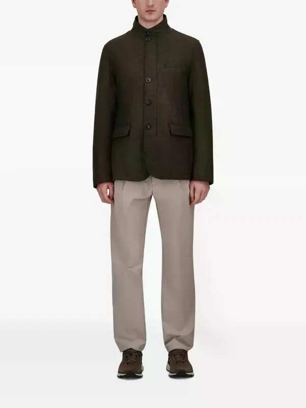Herno High-neck Button-up Jacket