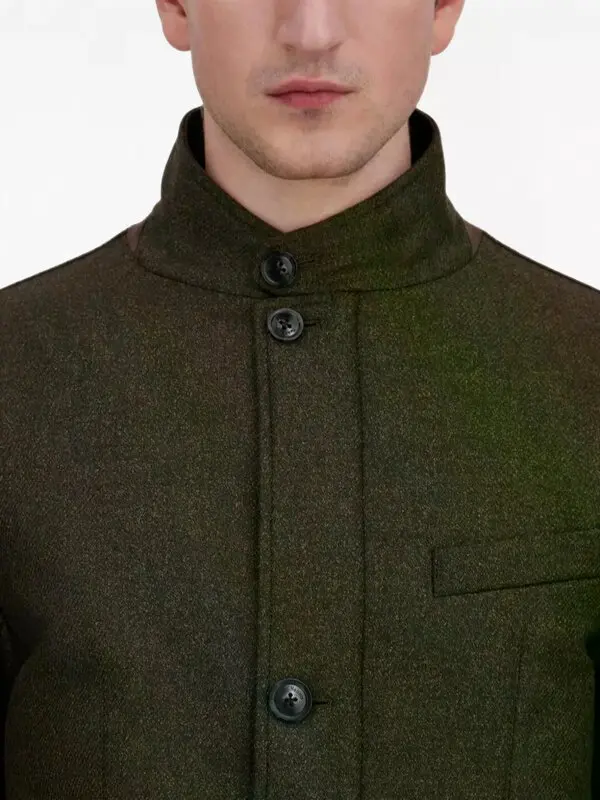 Herno High-neck Button-up Jacket