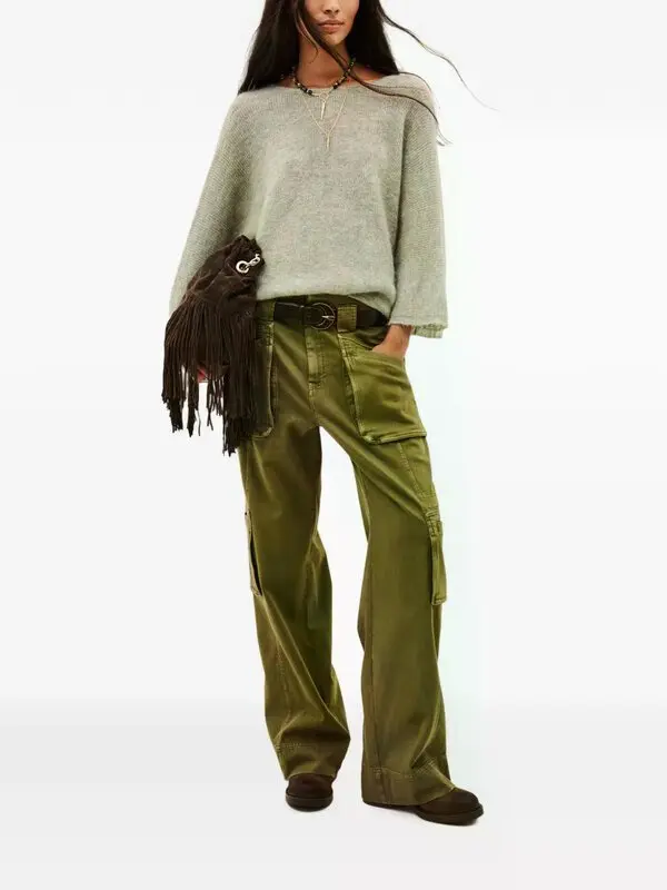 Ba&sh Isaac V-back Button-fastening Sweater