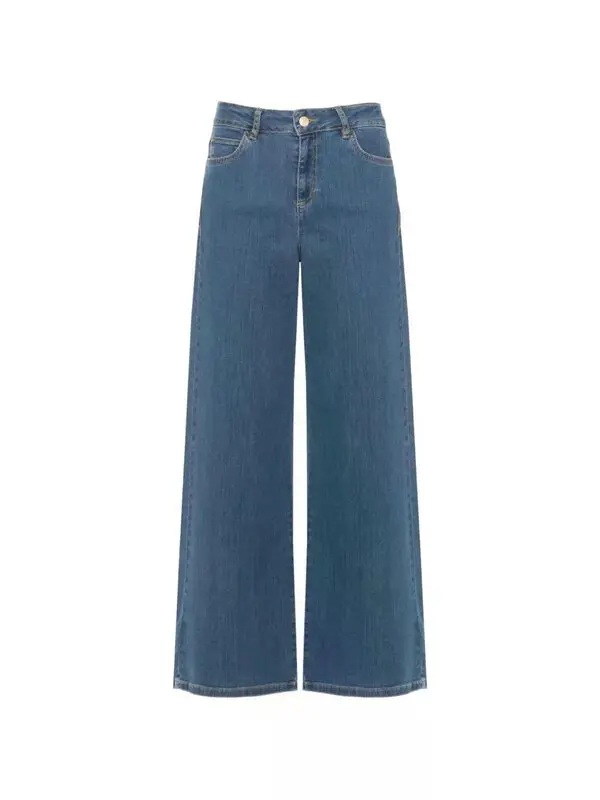 EMME Emmdisco Wide-leg Denim Jeans