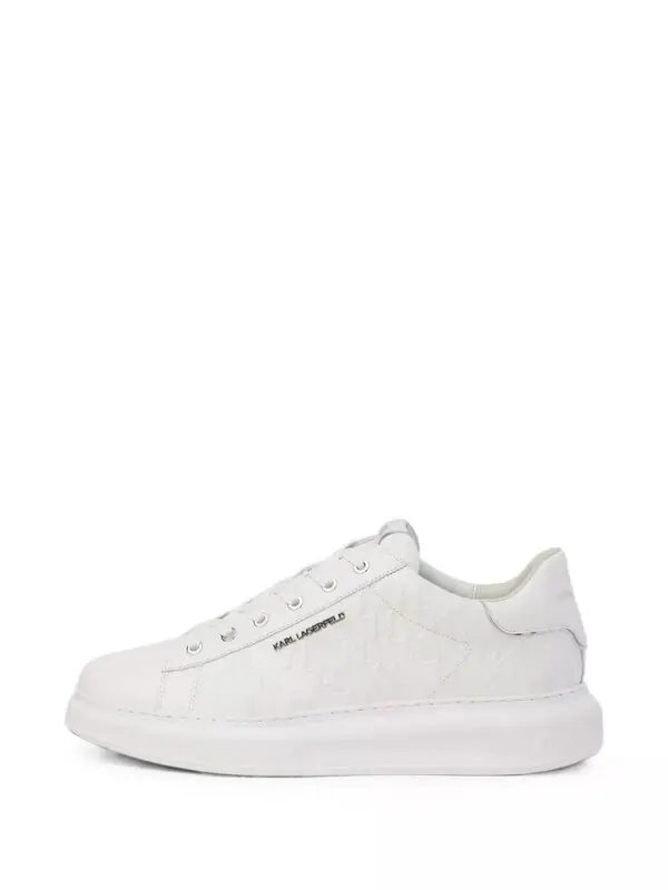 Karl Lagerfeld Kapri Monogram Embossed Sneakers