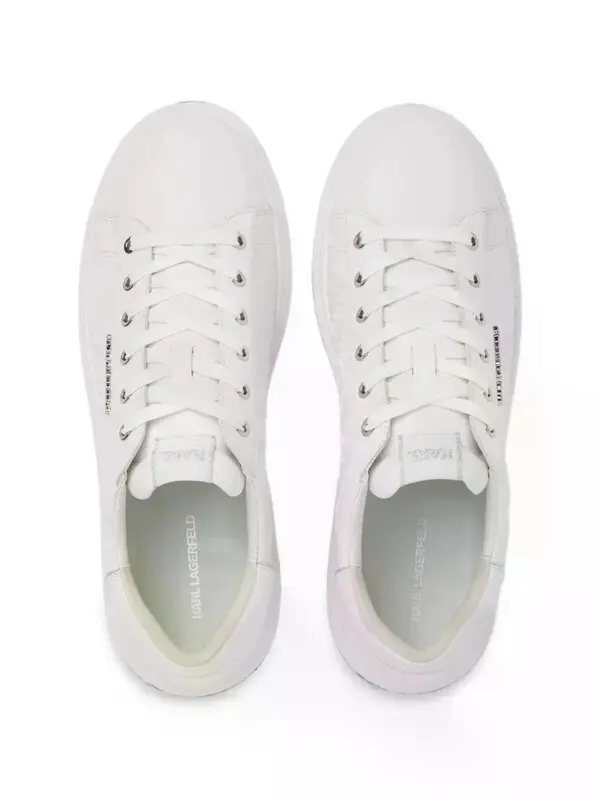 Karl Lagerfeld Kapri Monogram Embossed Sneakers