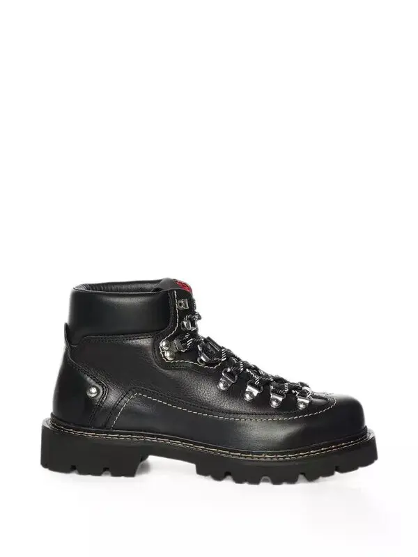 Dsquared2 Lace-up Leather Ankle Boots