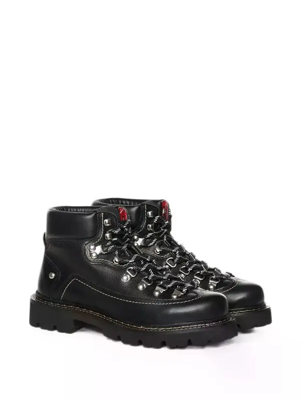 Dsquared2 Lace-up Leather Ankle Boots