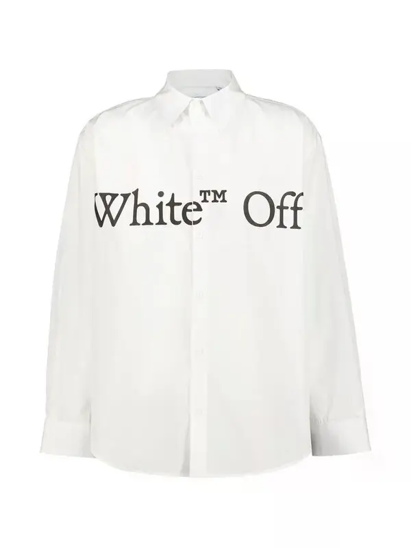 Off-White Bookish Logo-print Shirt