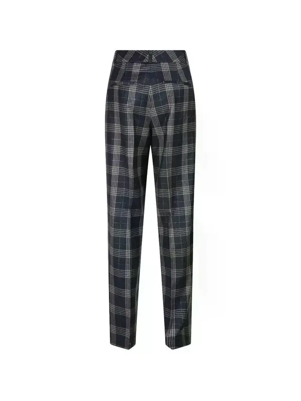 Peserico Check-pattern Tailored Trousers