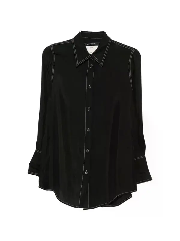 SONG FOR THE MUTE Contrast-stitch Shirt