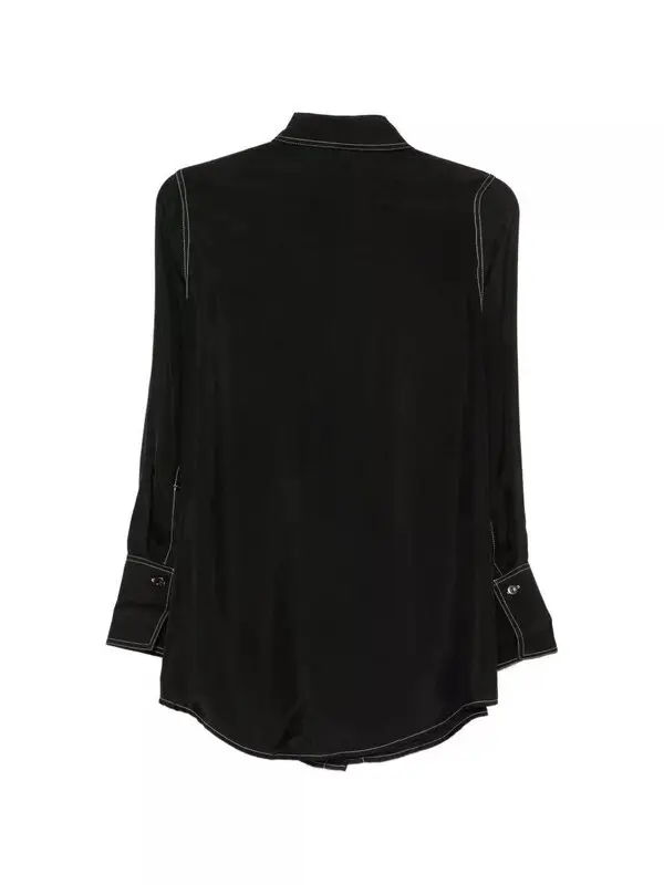 SONG FOR THE MUTE Contrast-stitch Shirt