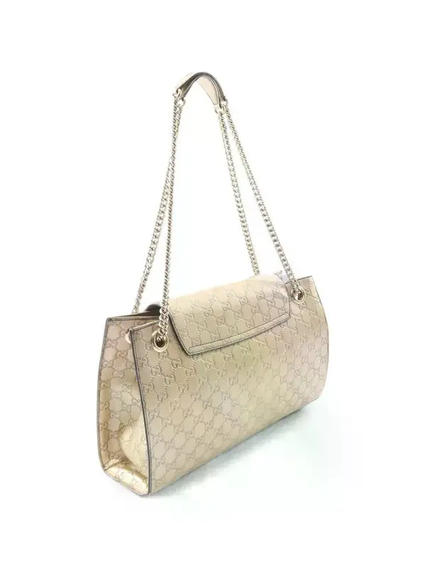 Gucci 2000s Emily Guccissima Shoulder Bag