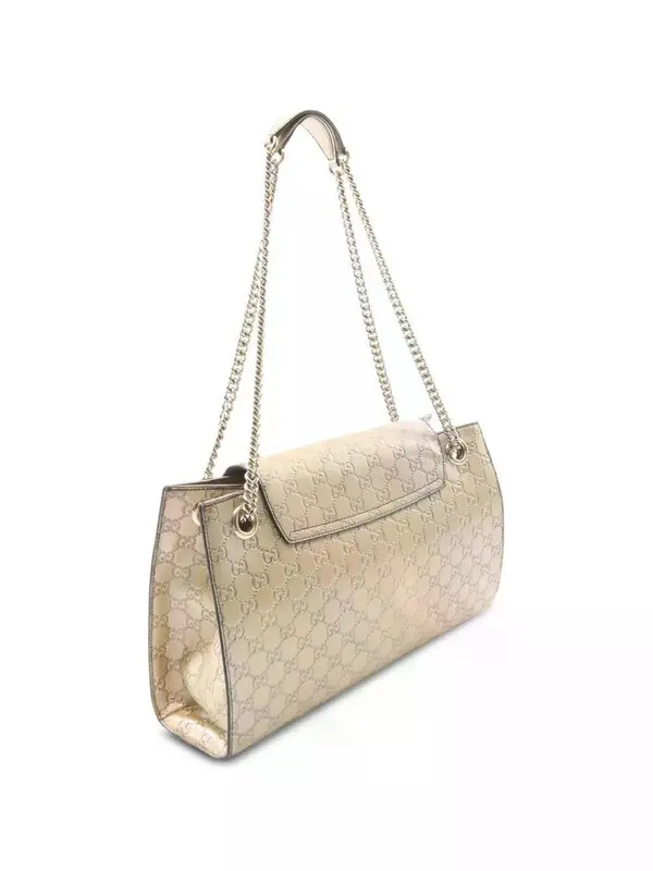 Gucci 2000s Emily Sima Shoulder Bag - Gold