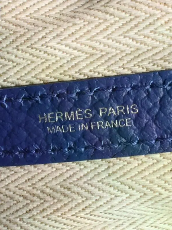 Hermès Garden Party Tote Bag - Blue