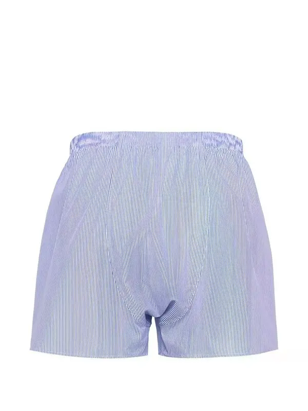 LOJA DAS MEIAS Vertical-stripe Boxer Shorts