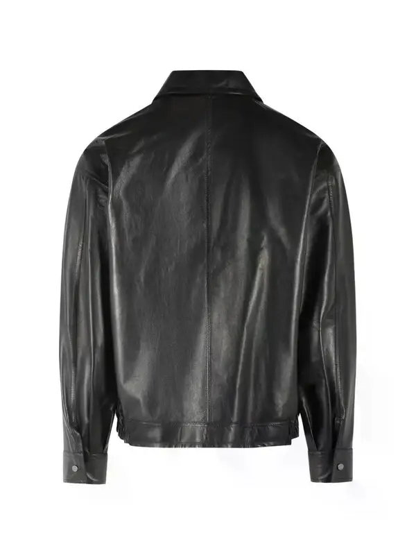 SALVATORE SANTORO Zip-up Leather Jacket