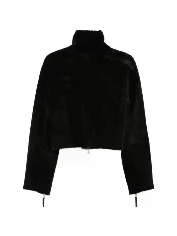 UTZON Cropped Zip-up Reversible Jacket