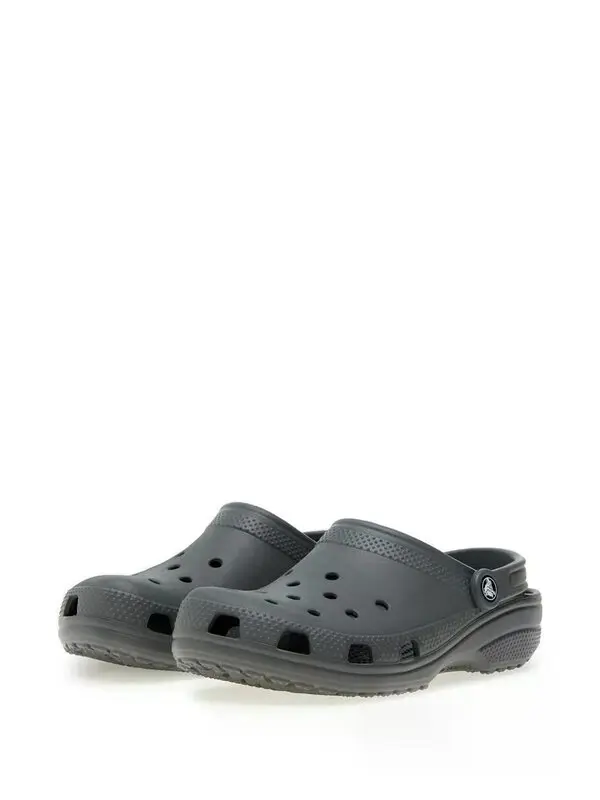 CROCS Classic Clogs With Perforated Detailing - Grey
