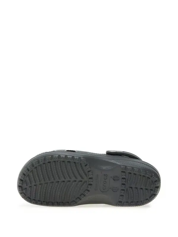 CROCS Classic Clogs With Perforated Detailing - Grey