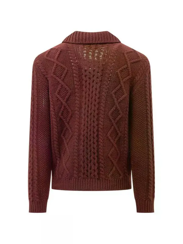 RAKKI Knit Polo Cardigan