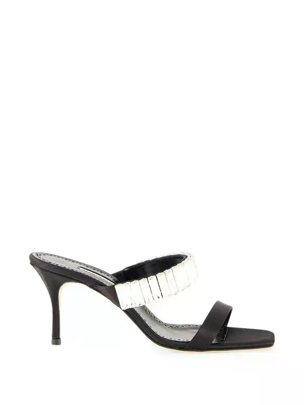 Manolo Blahnik Sakobay Crystal-embellished Sandals