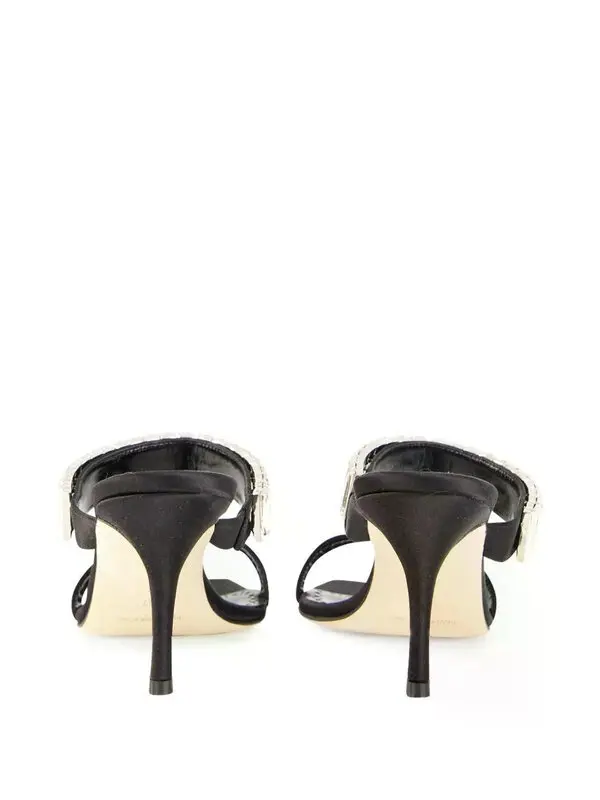 Manolo Blahnik Sakobay Crystal-embellished Sandals