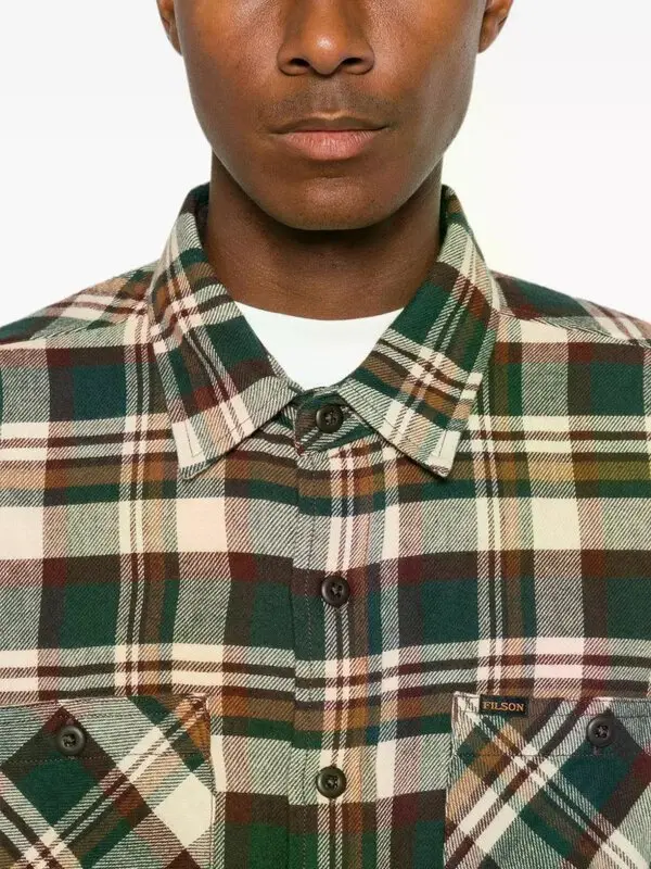 Filson Check-pattern Button-down Shirt