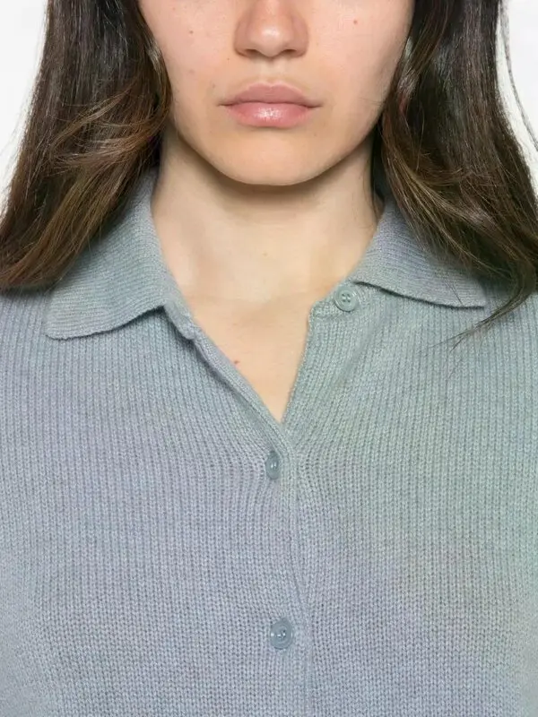 Eric Bompard Links-stitch Cashmere Cardigan