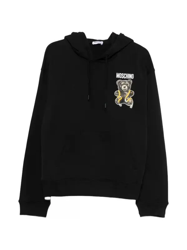 Moschino Teddy Bear Hoodie - Black