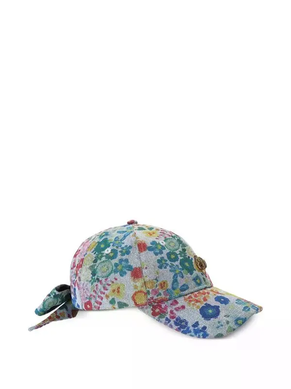 Kurt Geiger Kensington Bow Cap - Neutrals